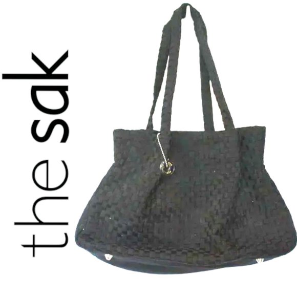 The Sak | Bags | The Sak Black Woven Large Bag | Poshmark